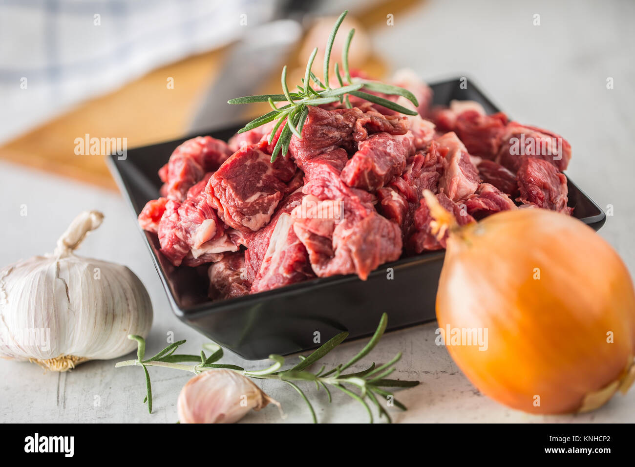 Sliced beef meat hi-res stock photography and images - Alamy