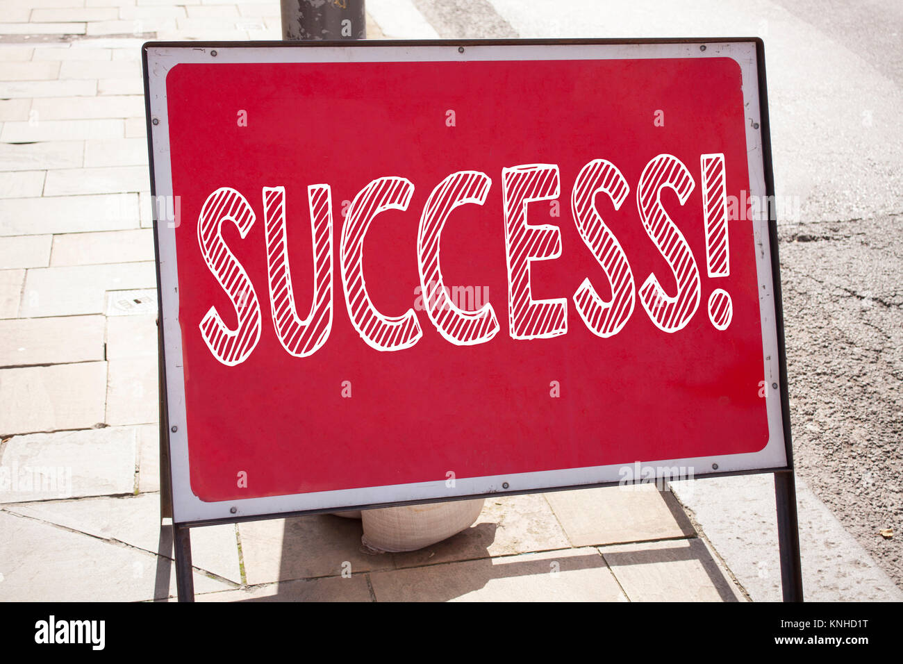 Conceptual hand writing text caption inspiration showing Success ... Conceptual hand writing text caption inspiration showing Success ...