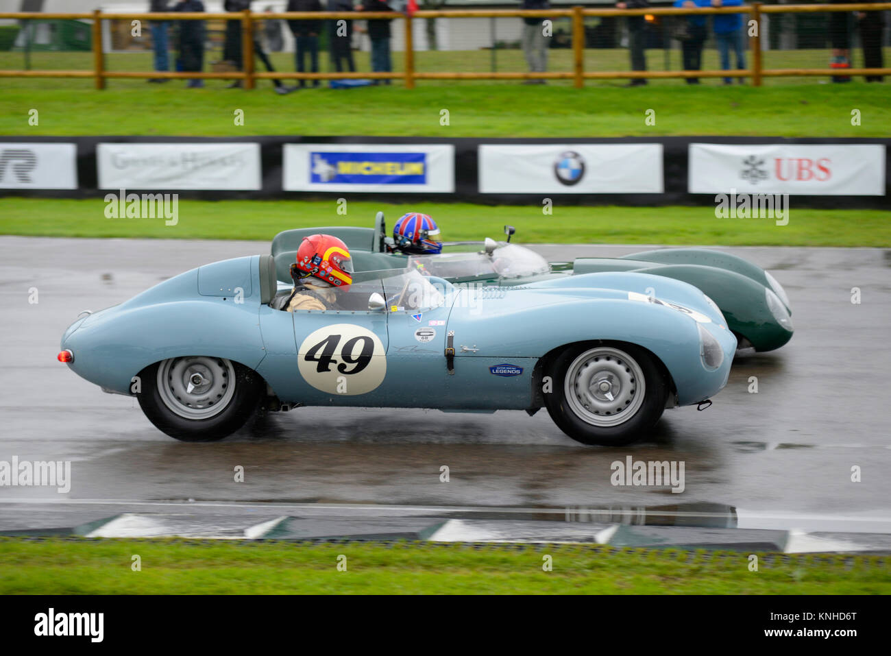 1955 Jaguar D type owned LCAL Anthology Ltd driven by Clive Joy racing ...