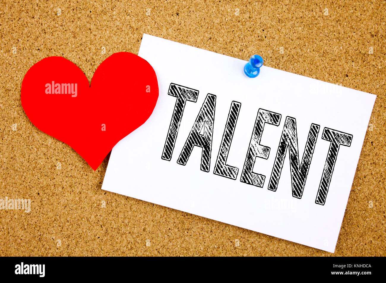 Conceptual hand writing text caption inspiration showing Talent concept ...