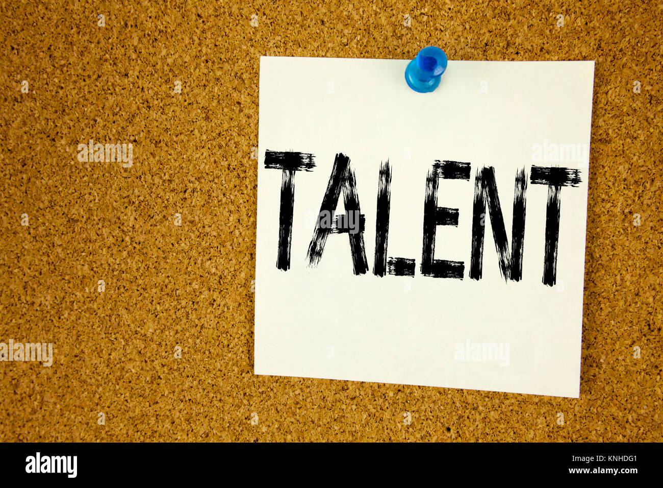 Conceptual hand writing text caption inspiration showing Talent ...