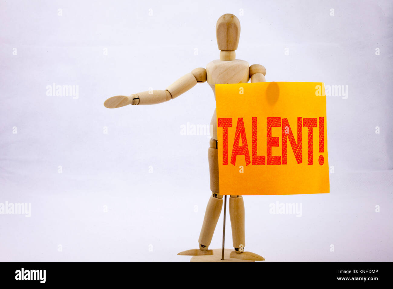 Conceptual hand writing text caption inspiration showing Talent ...