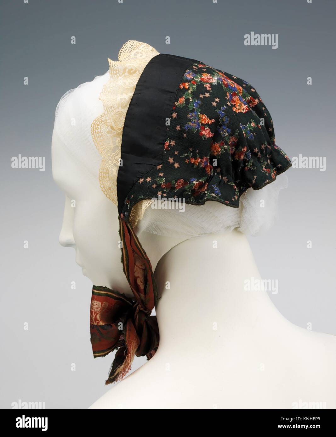Woman bonnet 19th century hi-res stock photography and images - Alamy