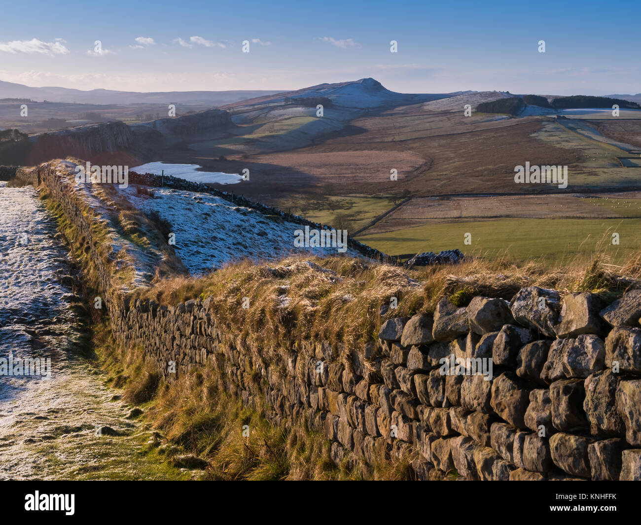 Hadrian's Wall, also called the Roman Wall, Picts' Wall, or Vallum ...