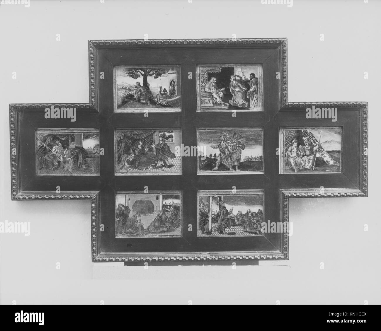 Jacob with the flock of laban Black and White Stock Photos & Images - Alamy