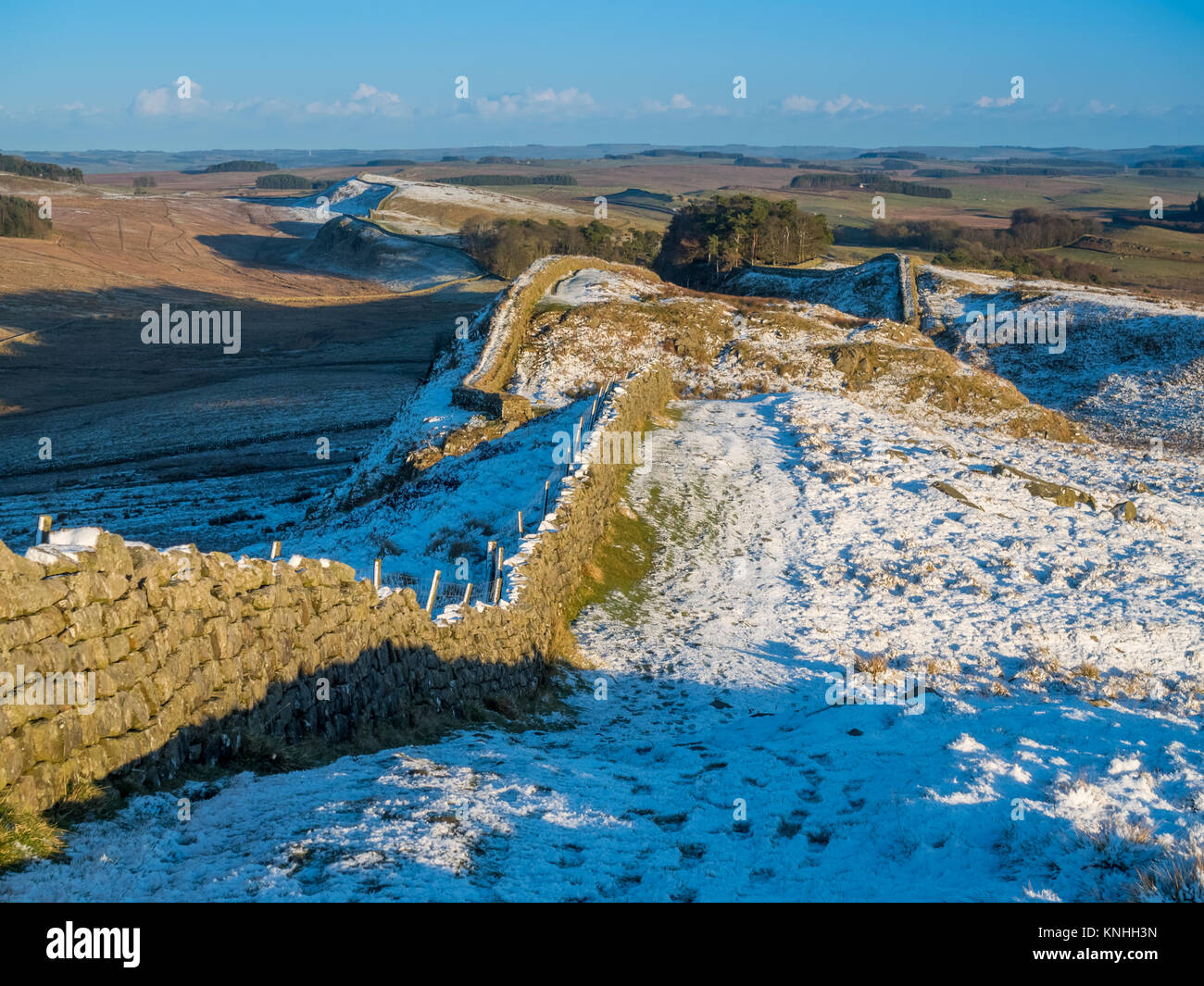 Hadrian's Wall, also called the Roman Wall, Picts' Wall, or Vallum ...