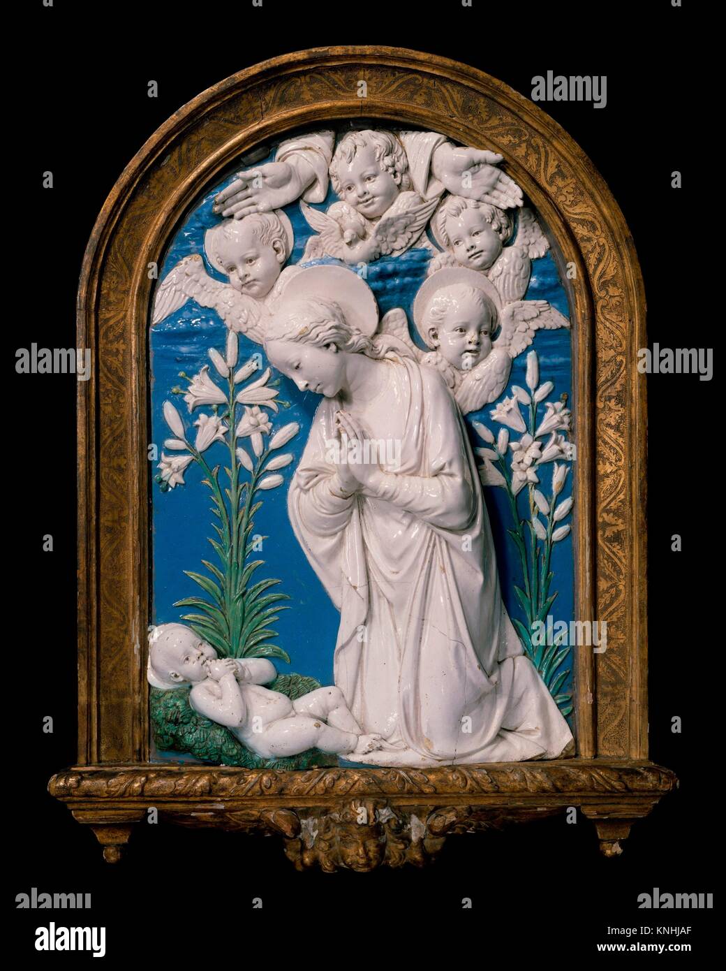 Virgin and child by della robbia hi-res stock photography and images - Alamy