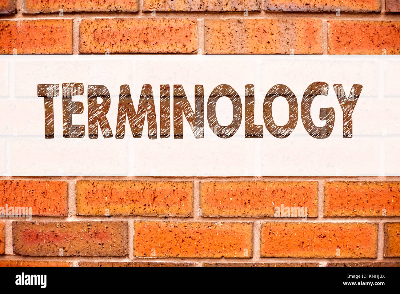 Conceptual announcement text caption inspiration showing Terminology ...