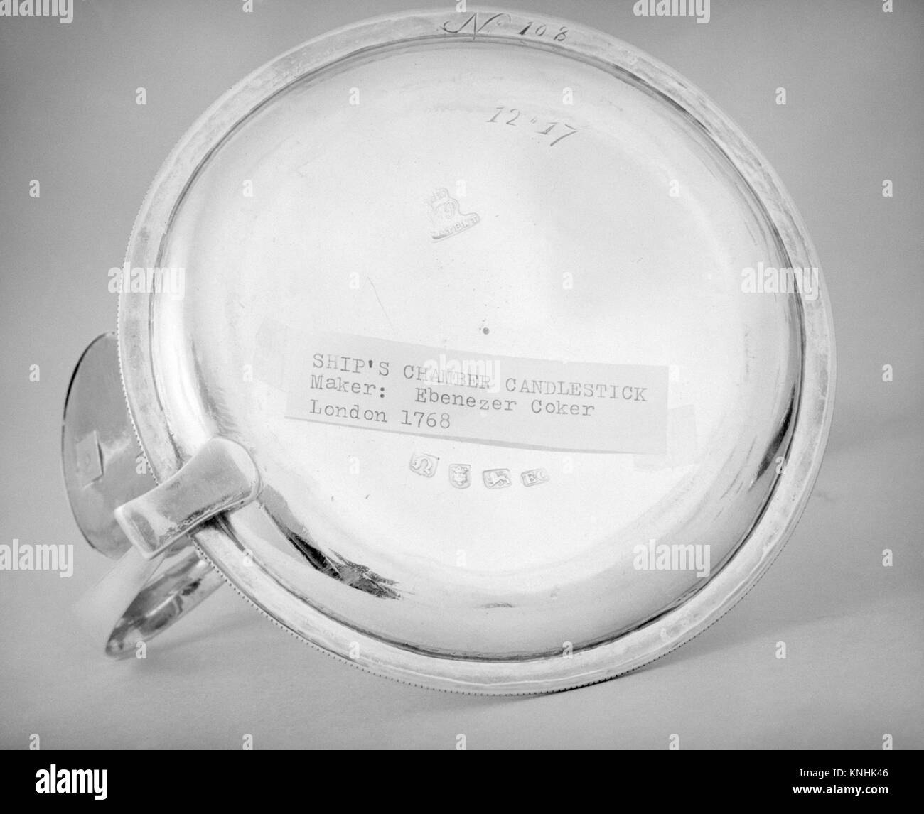 Chamber candlestick Black and White Stock Photos & Images - Alamy