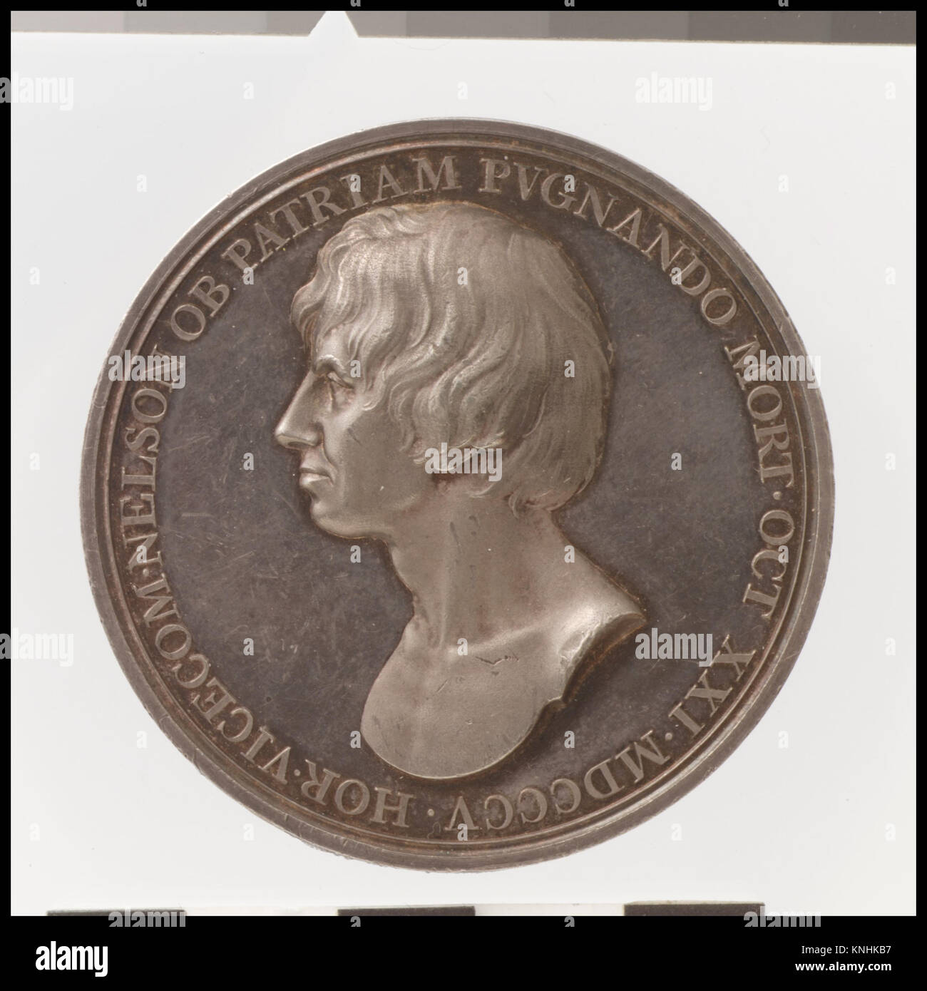 This portrait of Admiral Nelson depicts the British naval hero in ...