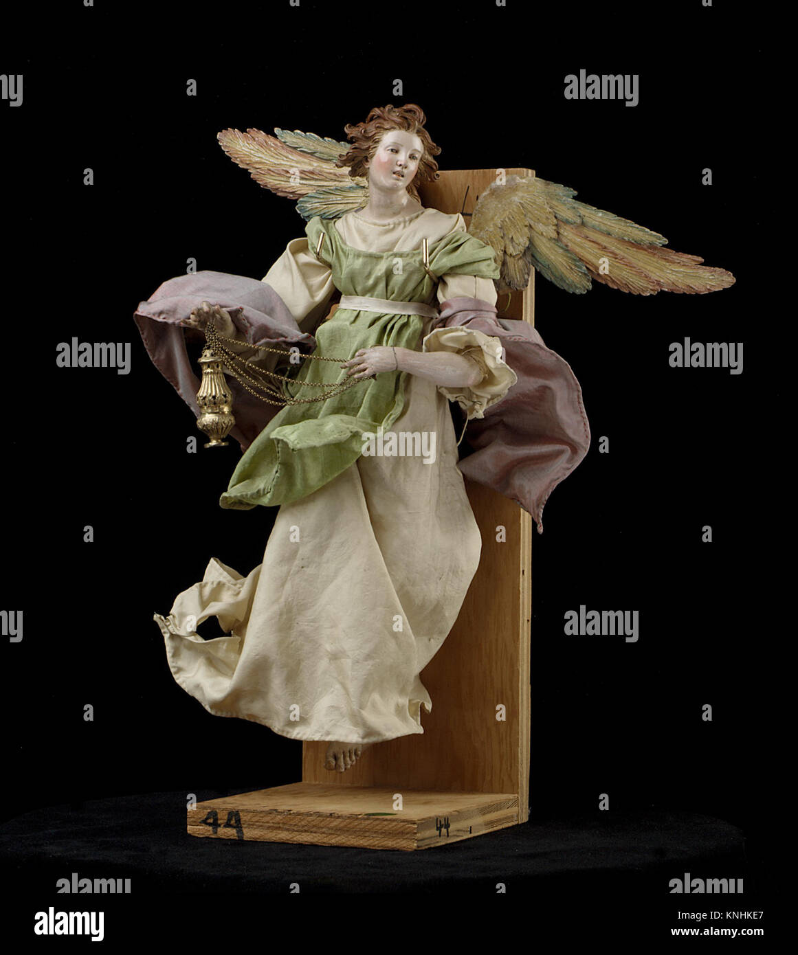 This angel figure, part of the MET collection, showcases detailed ...