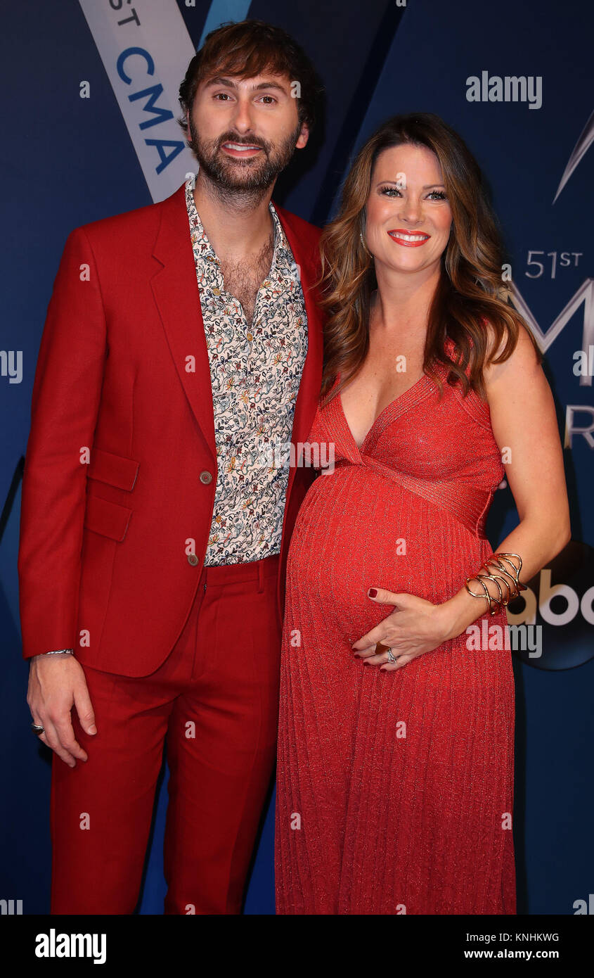 51st CMA Awards at Music City Center - Arrivals Featuring: Dave Haywood ...