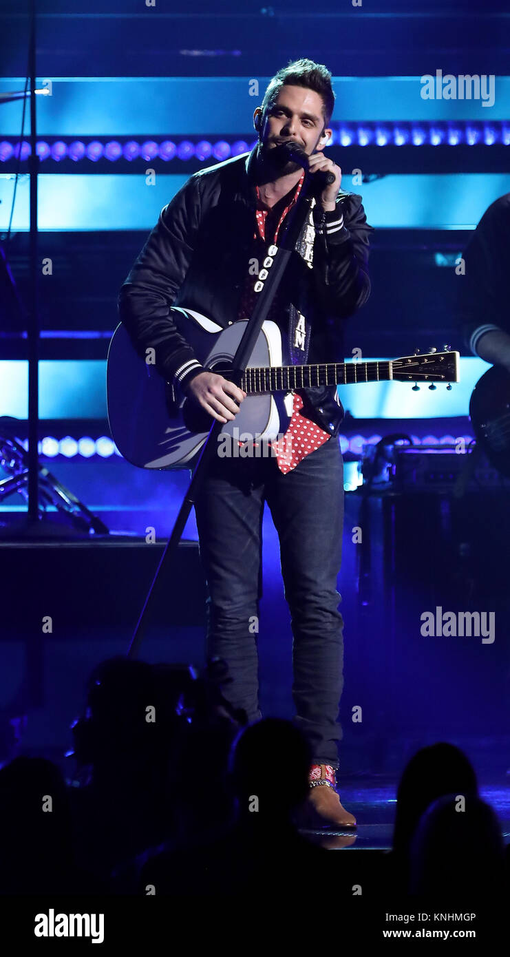 51st CMA Awards Show at Bridgestone Arena Featuring: Thomas Rhett Where ...