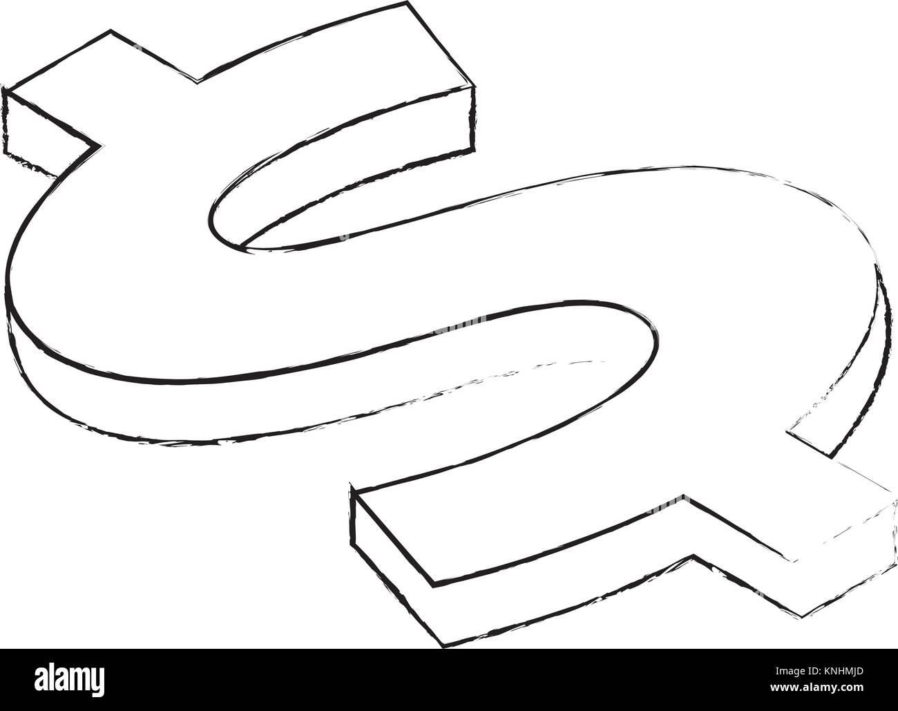 dollar symbol isometric money currency Stock Vector Image & Art - Alamy