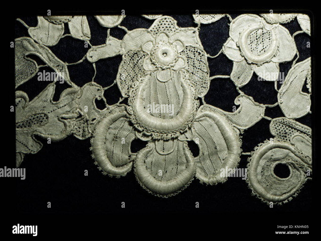 This is a fragment of a flounce, a type of decorative edging or trim ...
