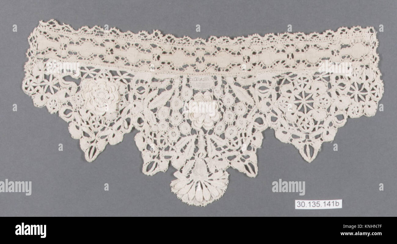 A set of collar and cuffs from The Metropolitan Museum of Artâ€™s ...