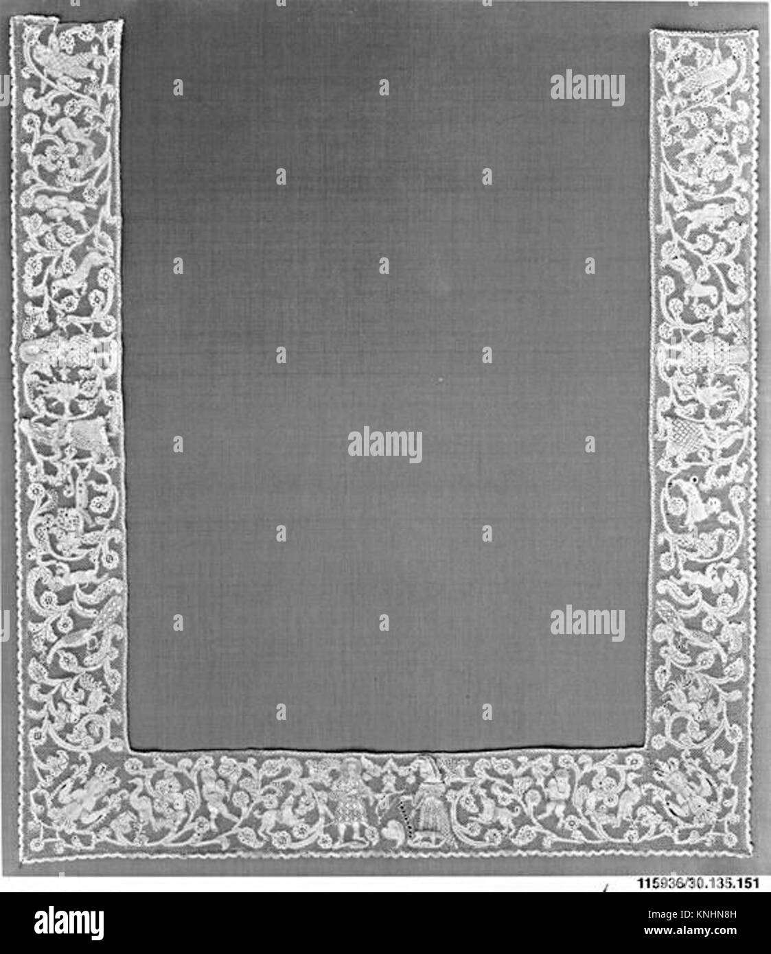 This border design is part of a decorative object or artwork, featuring ...