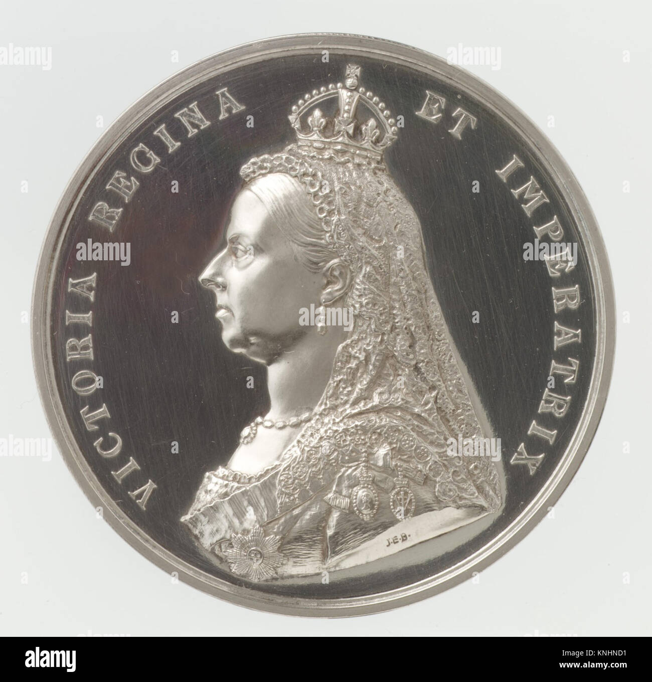 Queen victoria commemorative medal hi-res stock photography and images ...