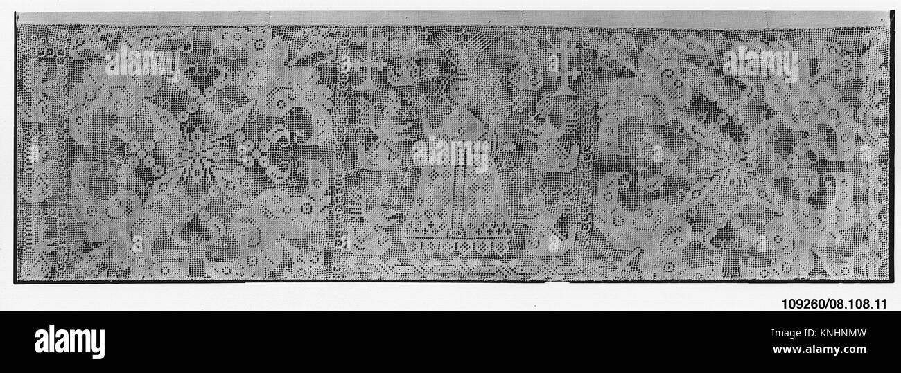 This altar frontal is a religious textile from the MET, showcasing ...