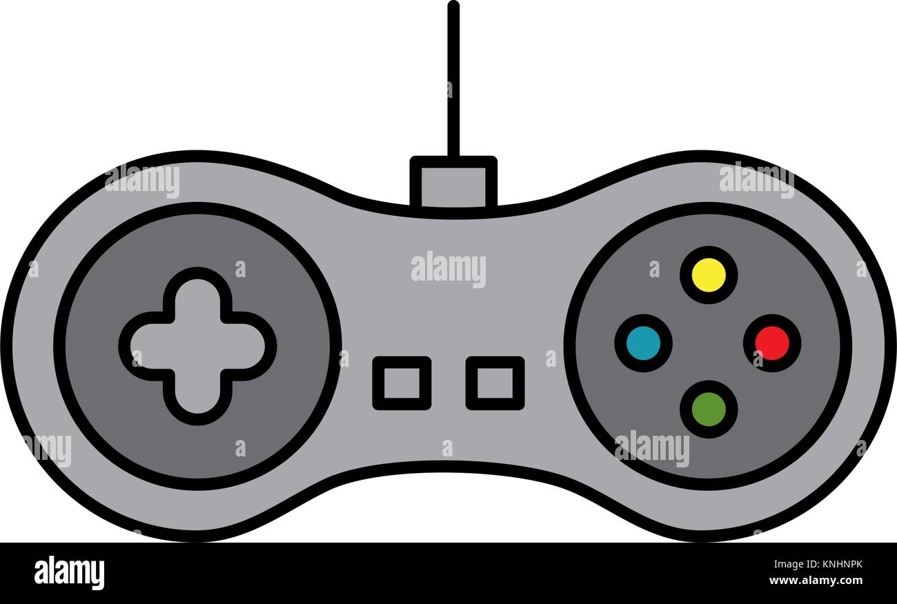 video game console joystick control buttons Stock Vector Image & Art ...