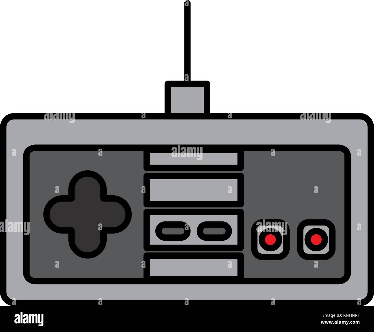 video game console joystick control buttons Stock Vector Image & Art ...