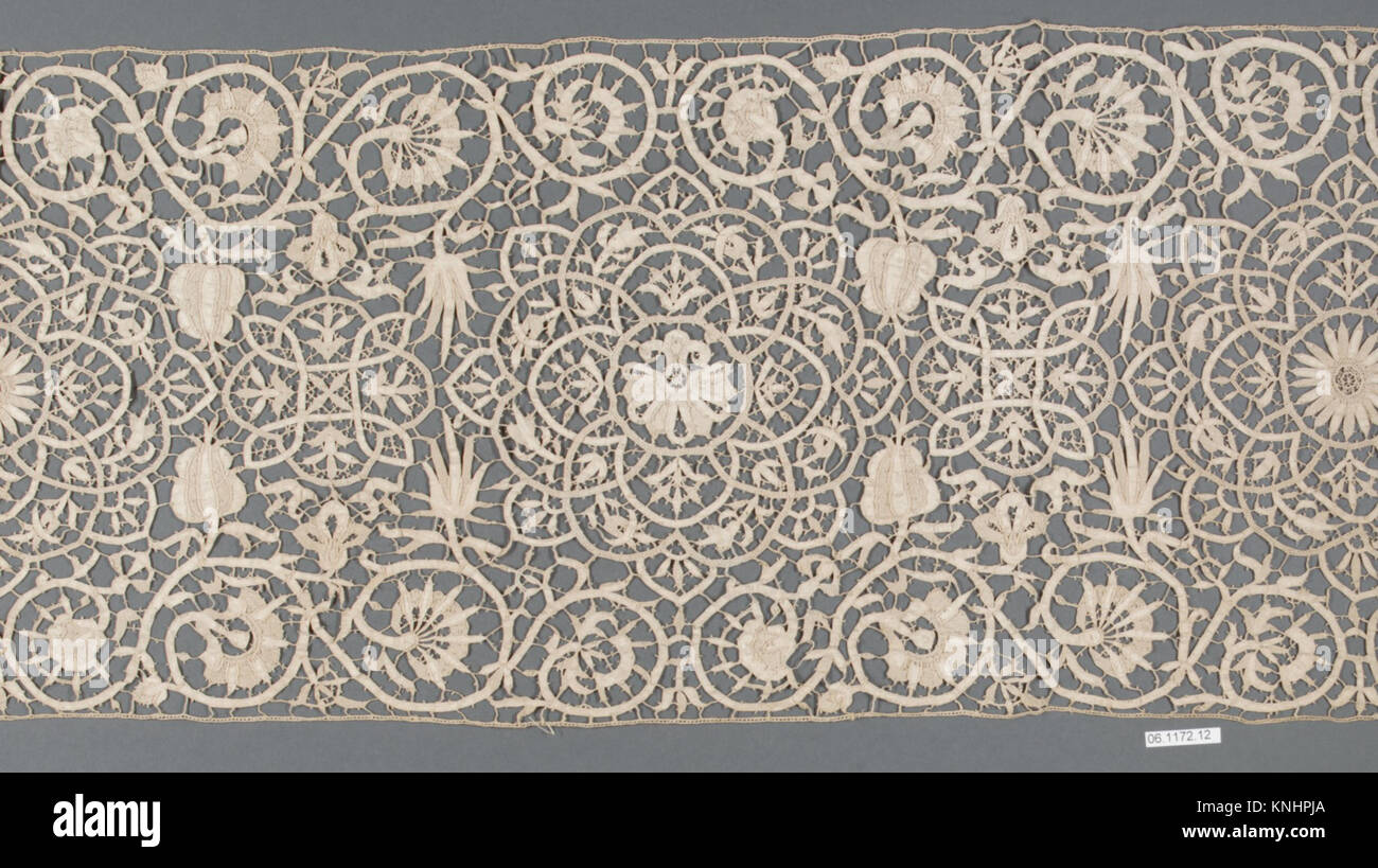 A decorative border, likely part of an illuminated manuscript or ...