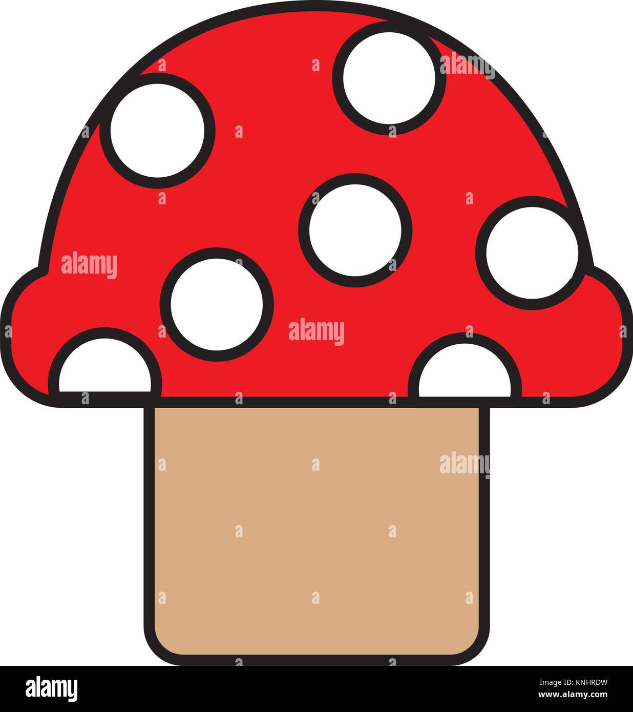video game mushroom entertaining element play Stock Vector Image & Art ...