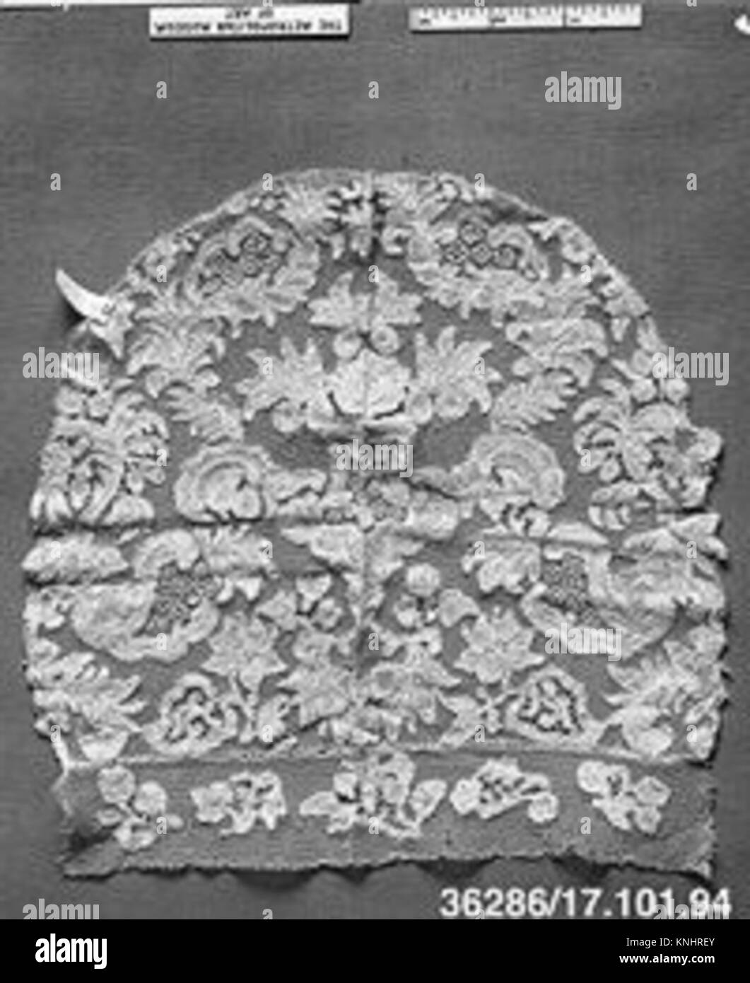 A cap crown from the MET collection, representing royal or ceremonial ...