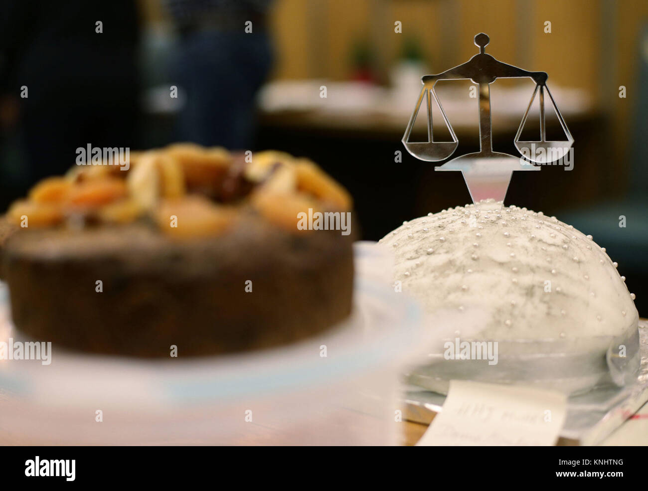 Some of the cake entries on display before the judges at the Foods of ...