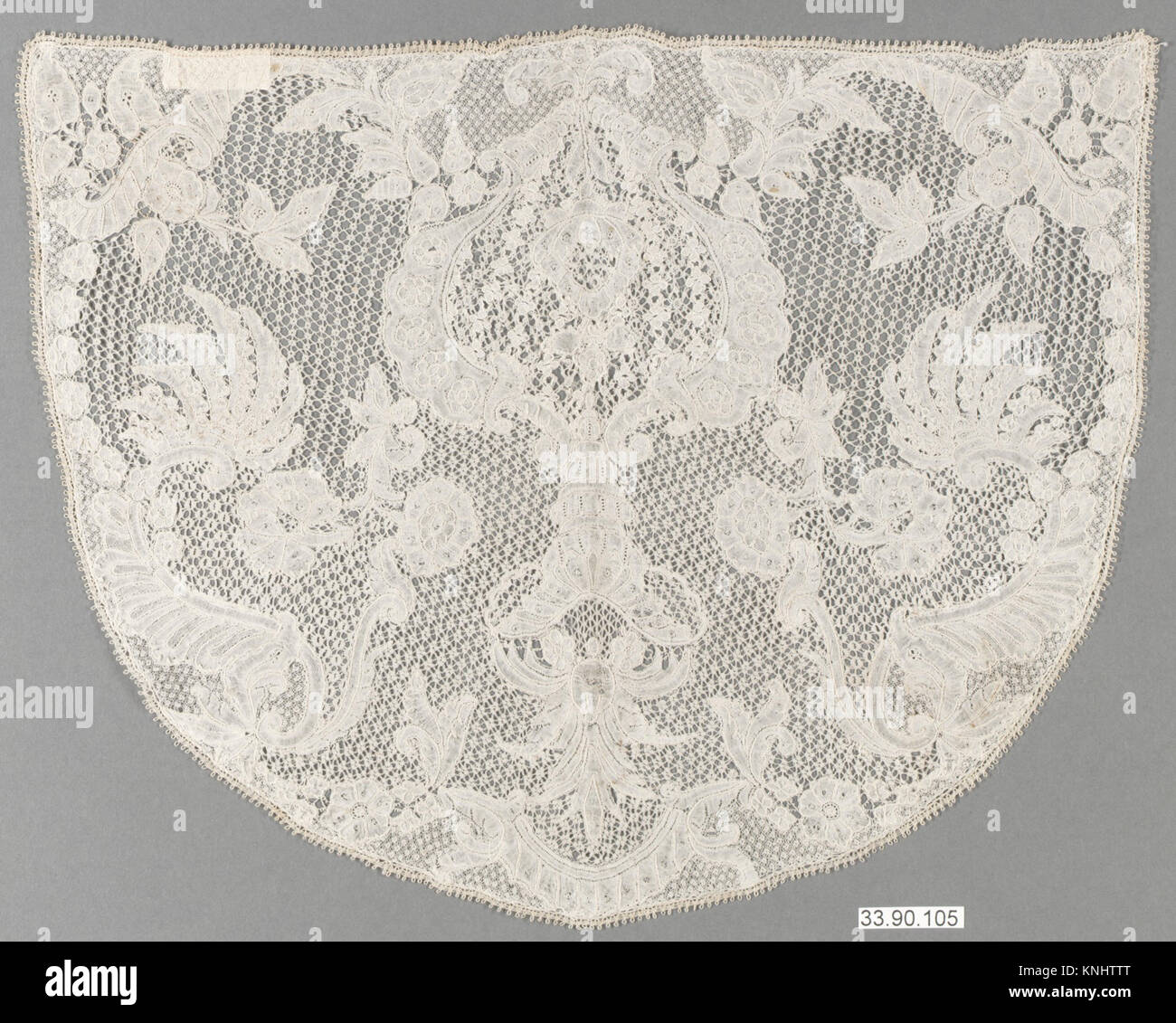 A cap crown from the collection of the Metropolitan Museum of Art. This ...