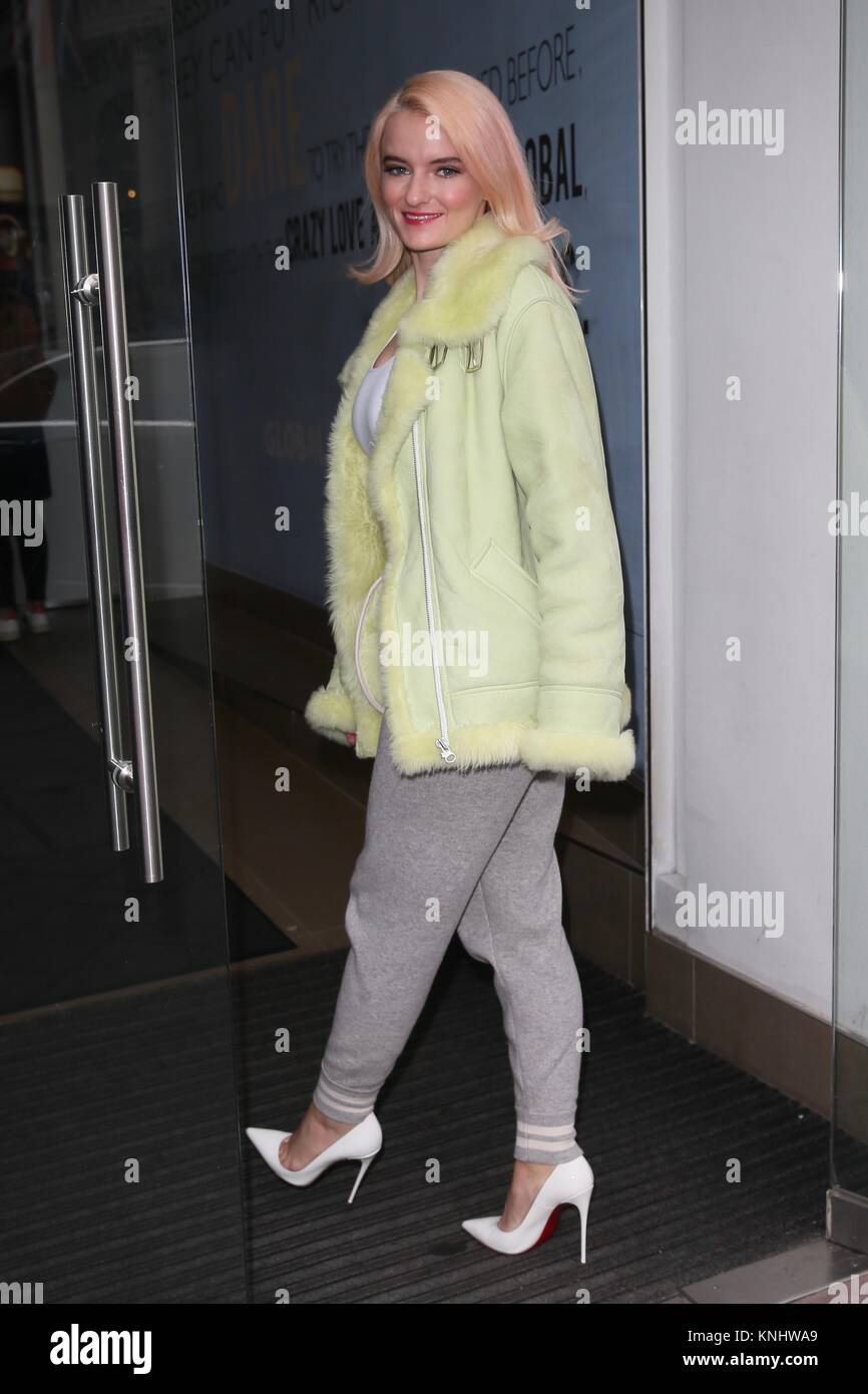 Grace Chatto from band Clean Bandit seen at Capital radio Featuring ...