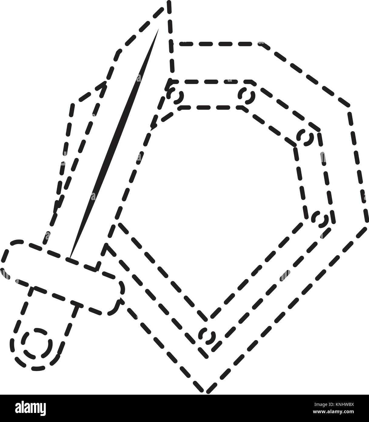 Game sword icon cartoon Black and White Stock Photos & Images - Alamy