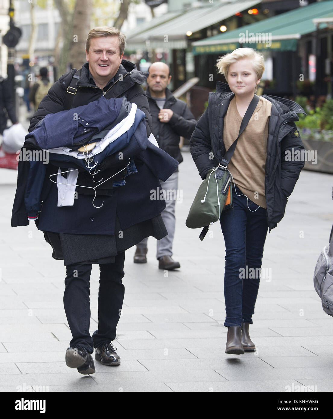 Various Celebrities at Global Radio Studios Featuring: Aled Jones Lucas ...
