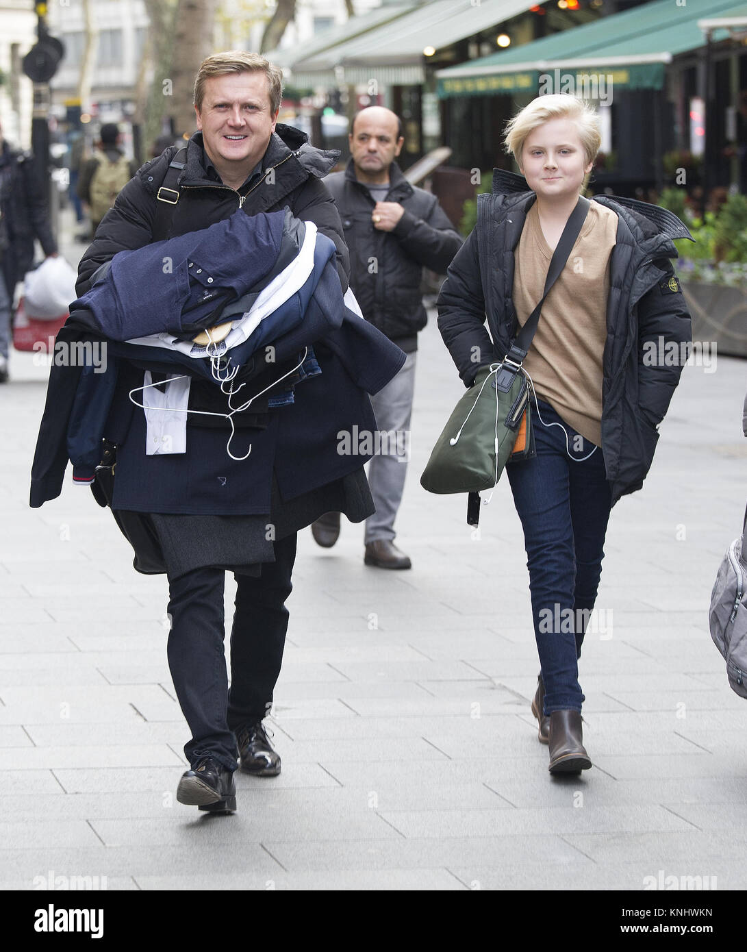 Various Celebrities at Global Radio Studios Featuring: Aled Jones Lucas ...
