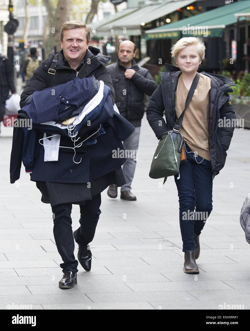 Various Celebrities at Global Radio Studios Featuring: Aled Jones Lucas ...