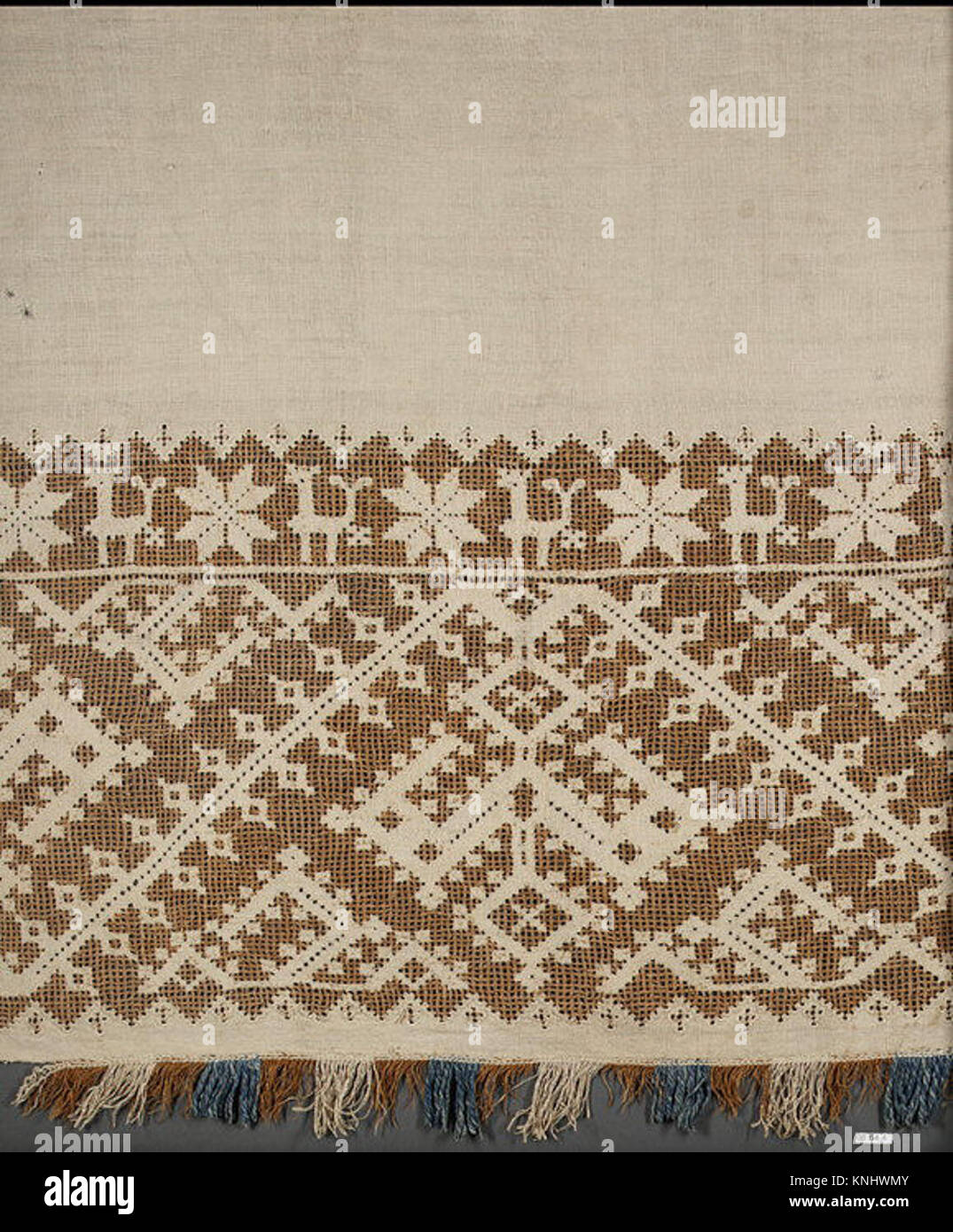 This border fragment showcases decorative patterns, possibly from a ...