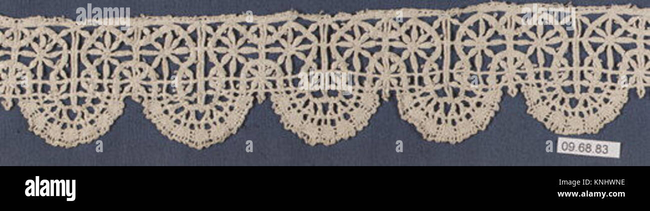 This decorative edging highlights the fine craftsmanship of textile ...