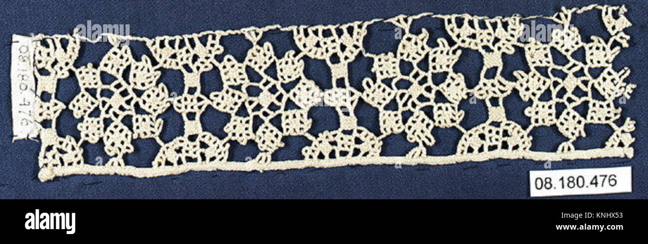 The 'Border' piece, cataloged as MET DP4392 214827, is an intricate ...