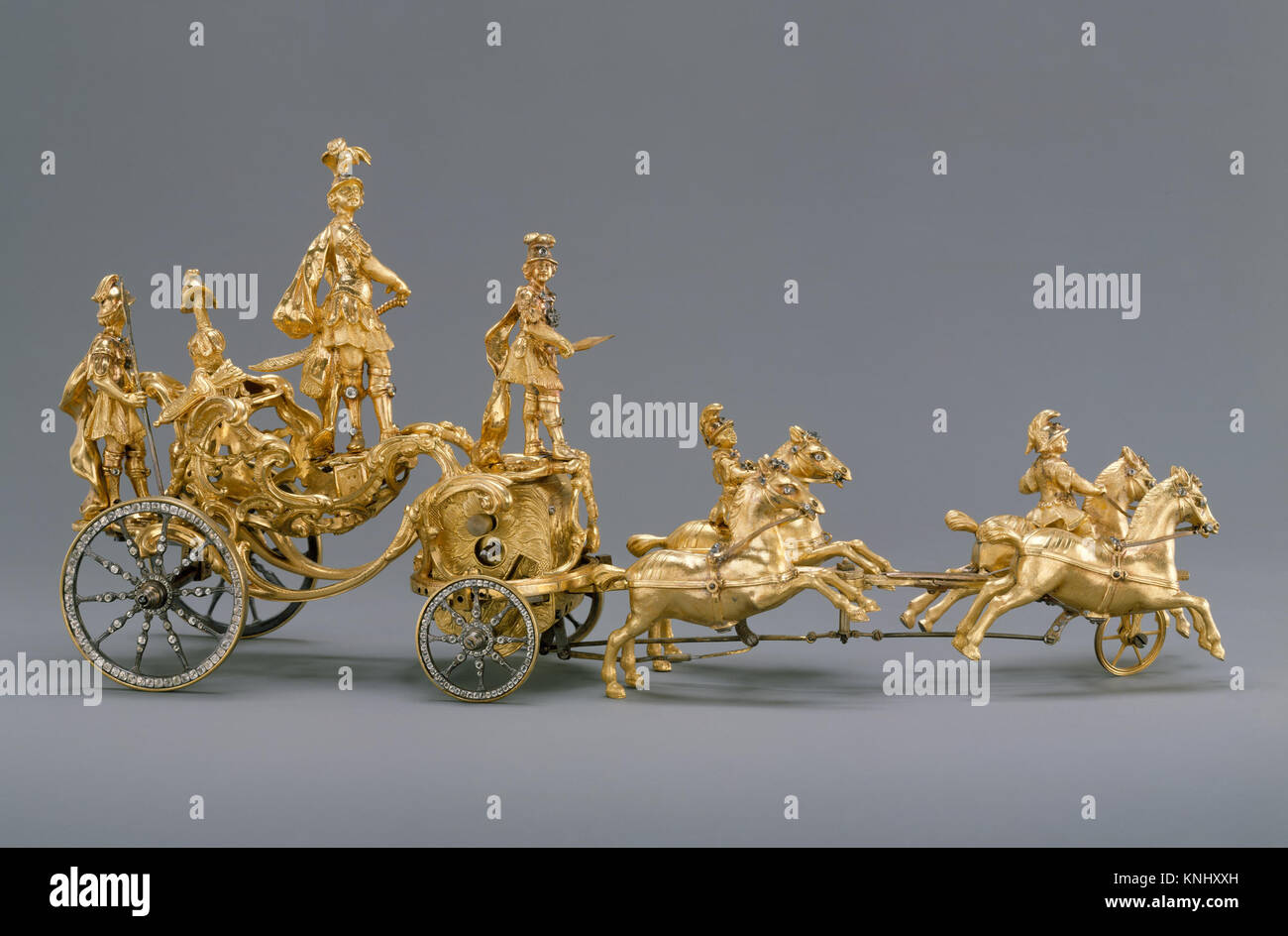 Chariot and four horses hi-res stock photography and images - Alamy