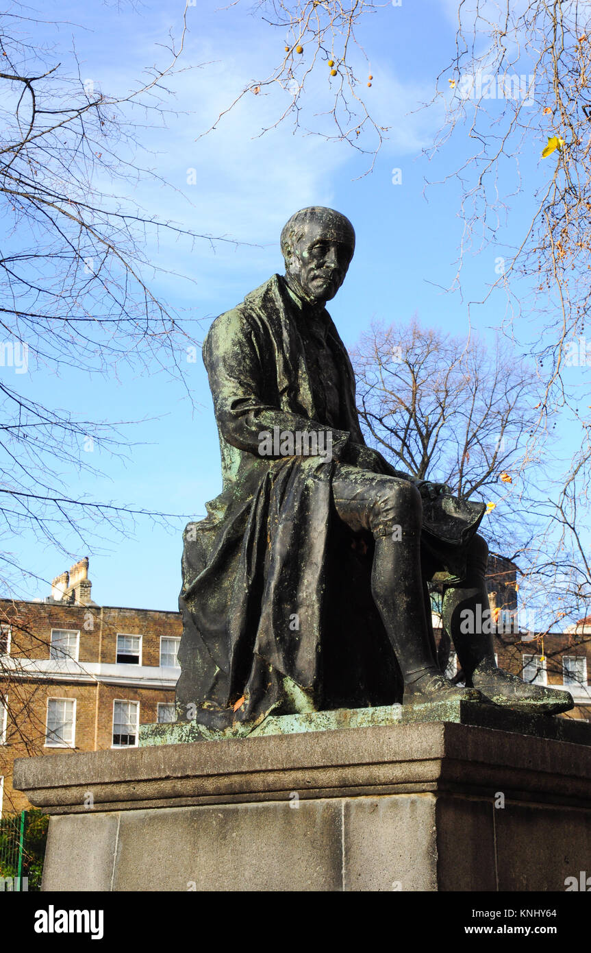 Bronze statue of the political reformer John Cartwright (by George ...
