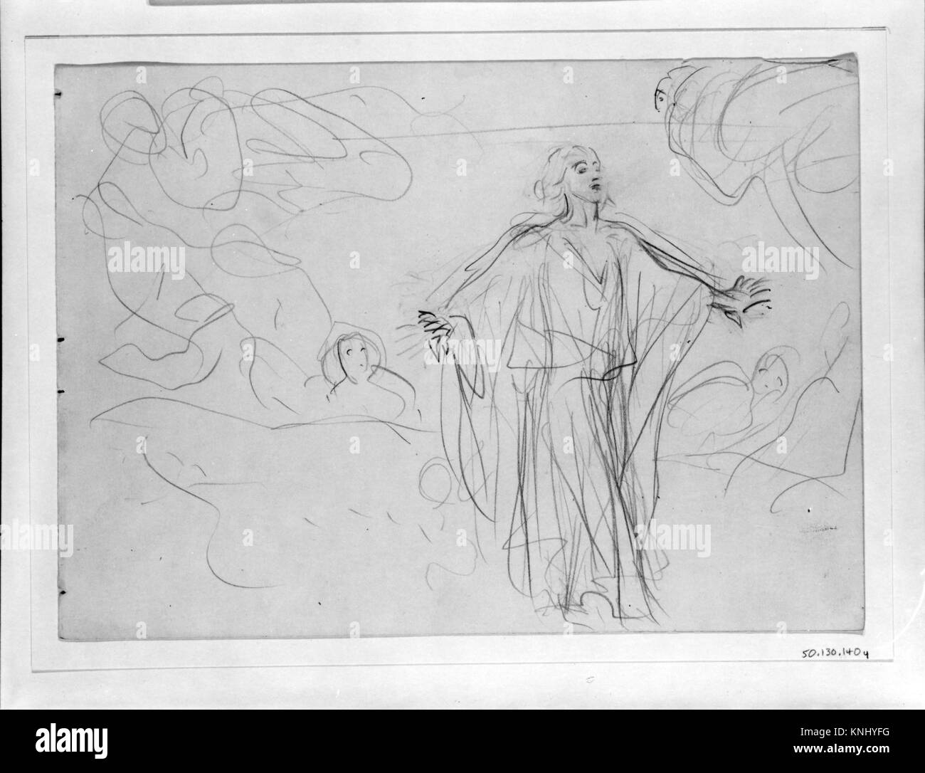 A sculpture of a draped woman from the MET collection, showcasing the ...