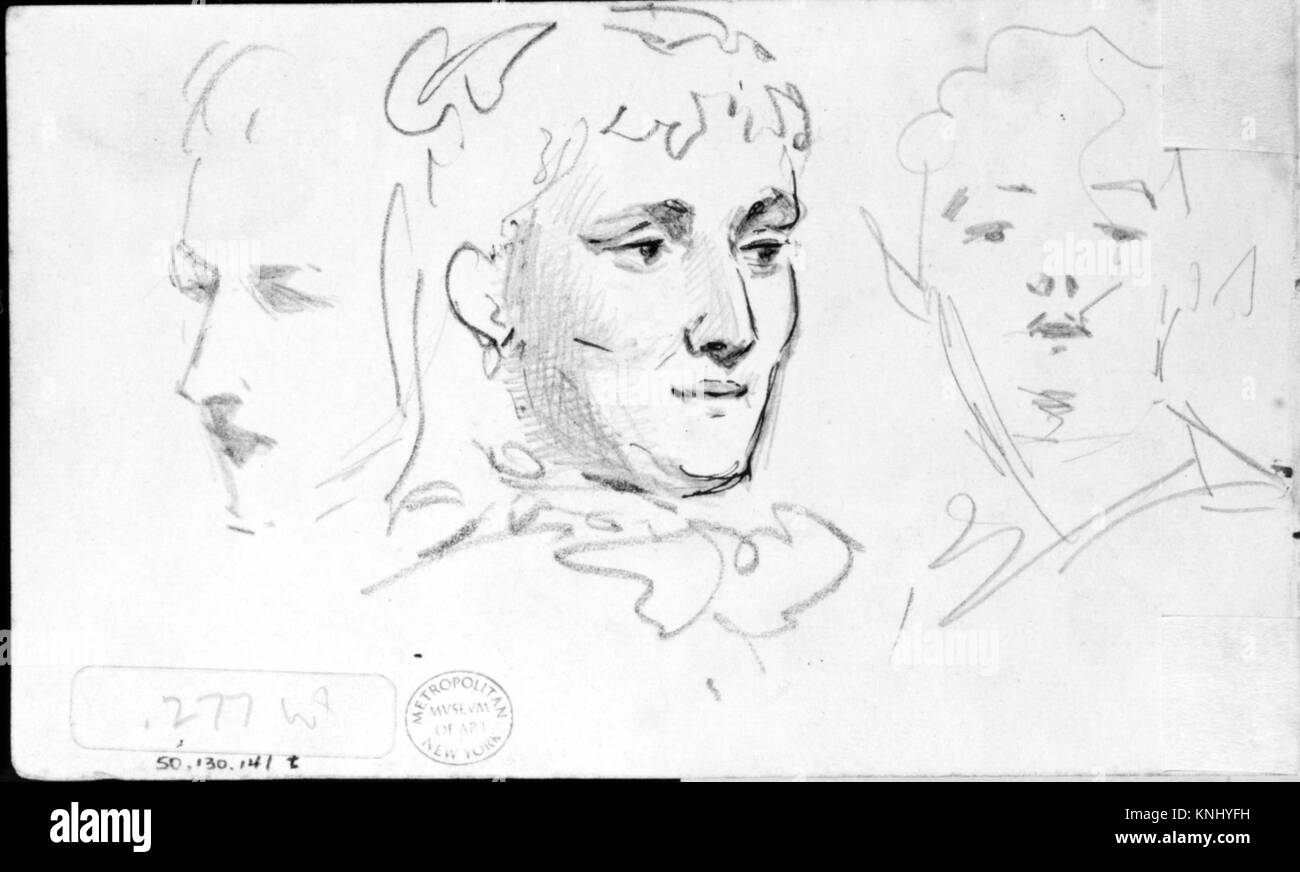 Heads MET 217580 15497, illustrating sculpted representations of human ...