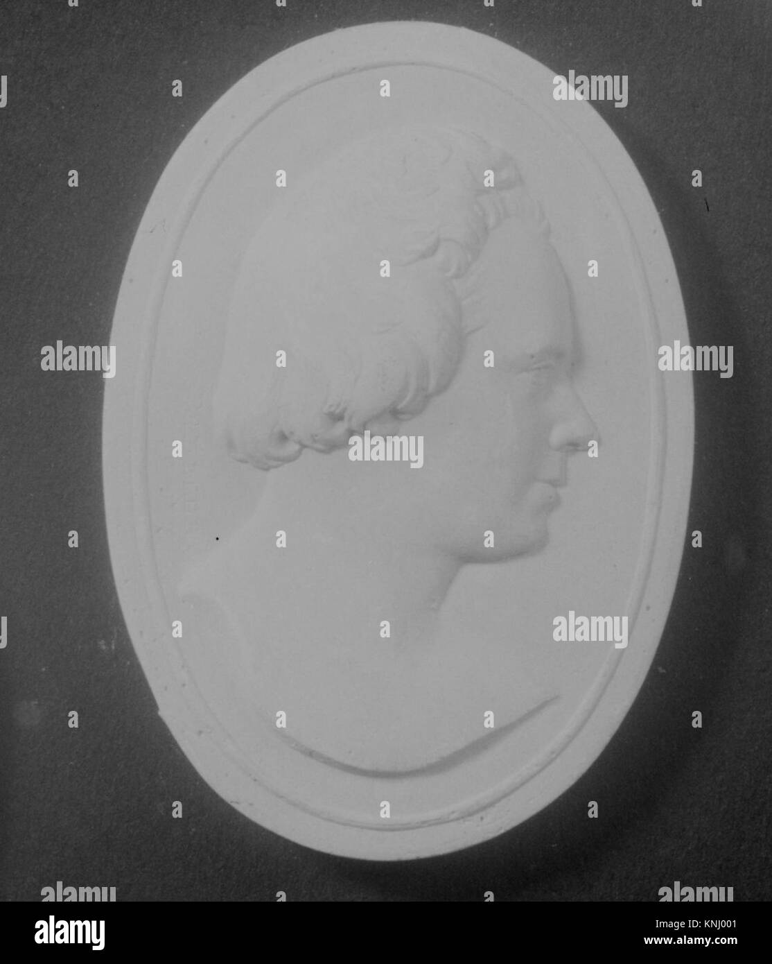 This carved cameo depicts a gentleman’s profile, exemplifying gem ...