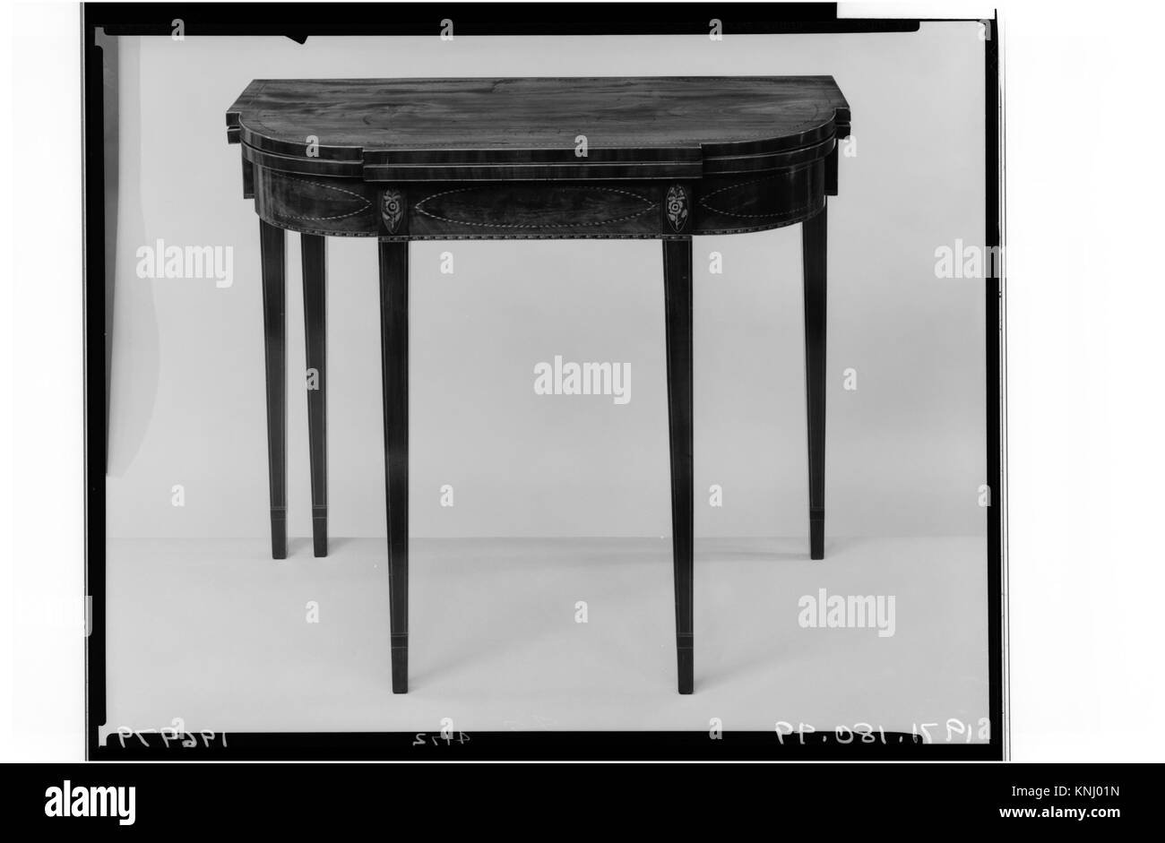 Card Table MET 196979 1431 American, Card Table, ca. 1800, Mahogany ...
