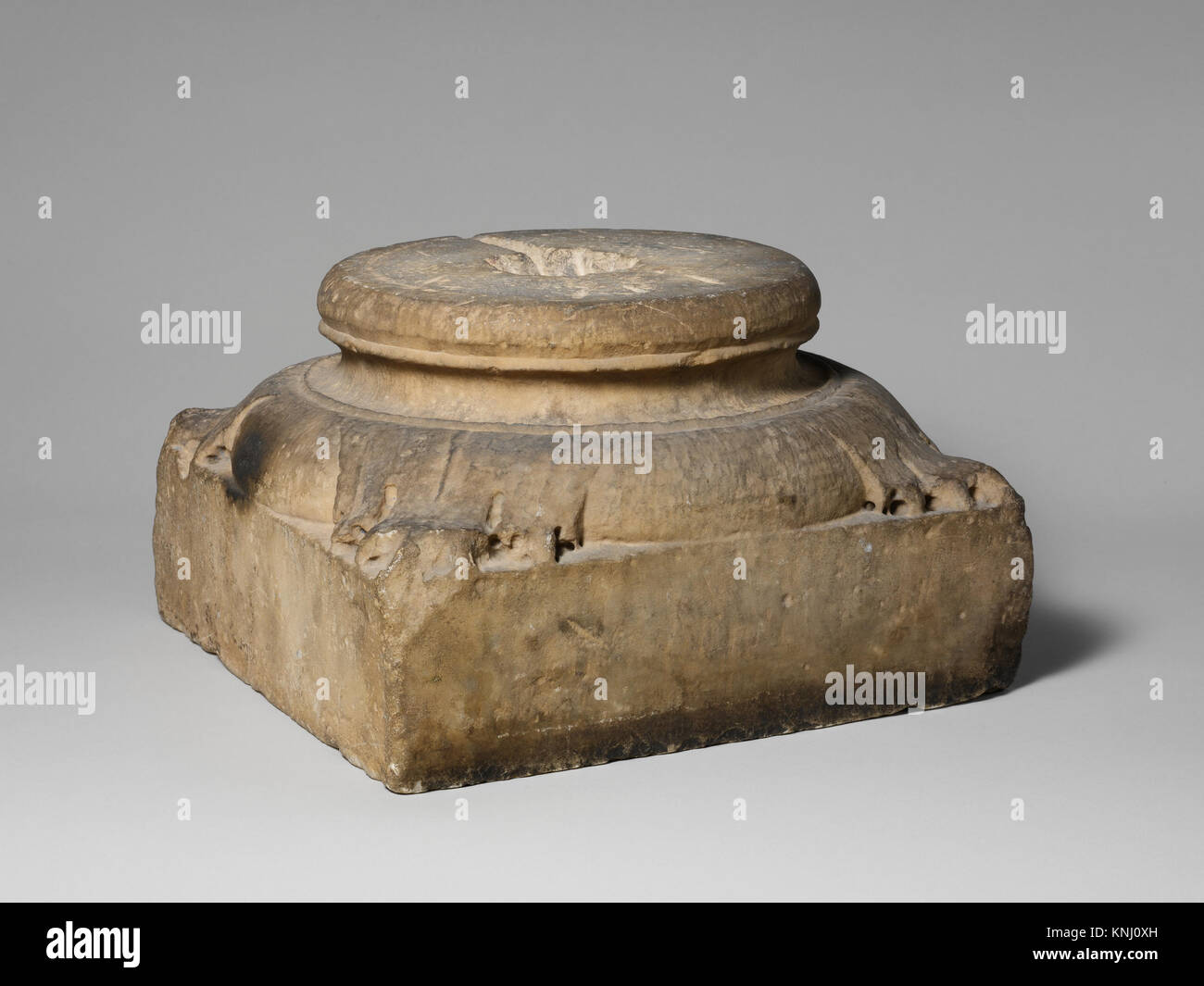 A column base from The Metropolitan Museum of Art collection ...
