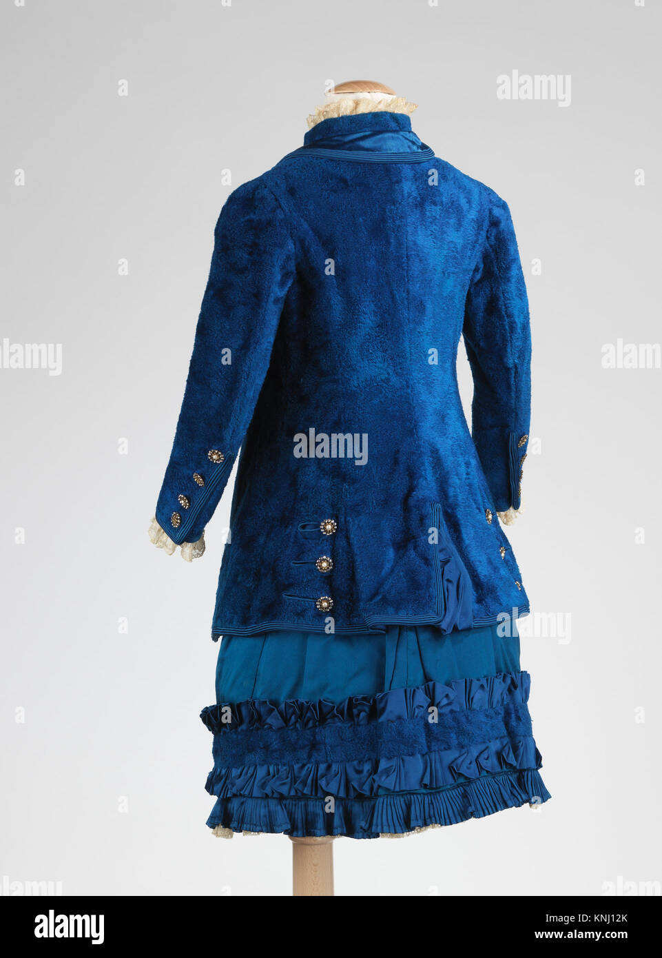 A historical dress from the MET collection highlighting textile ...