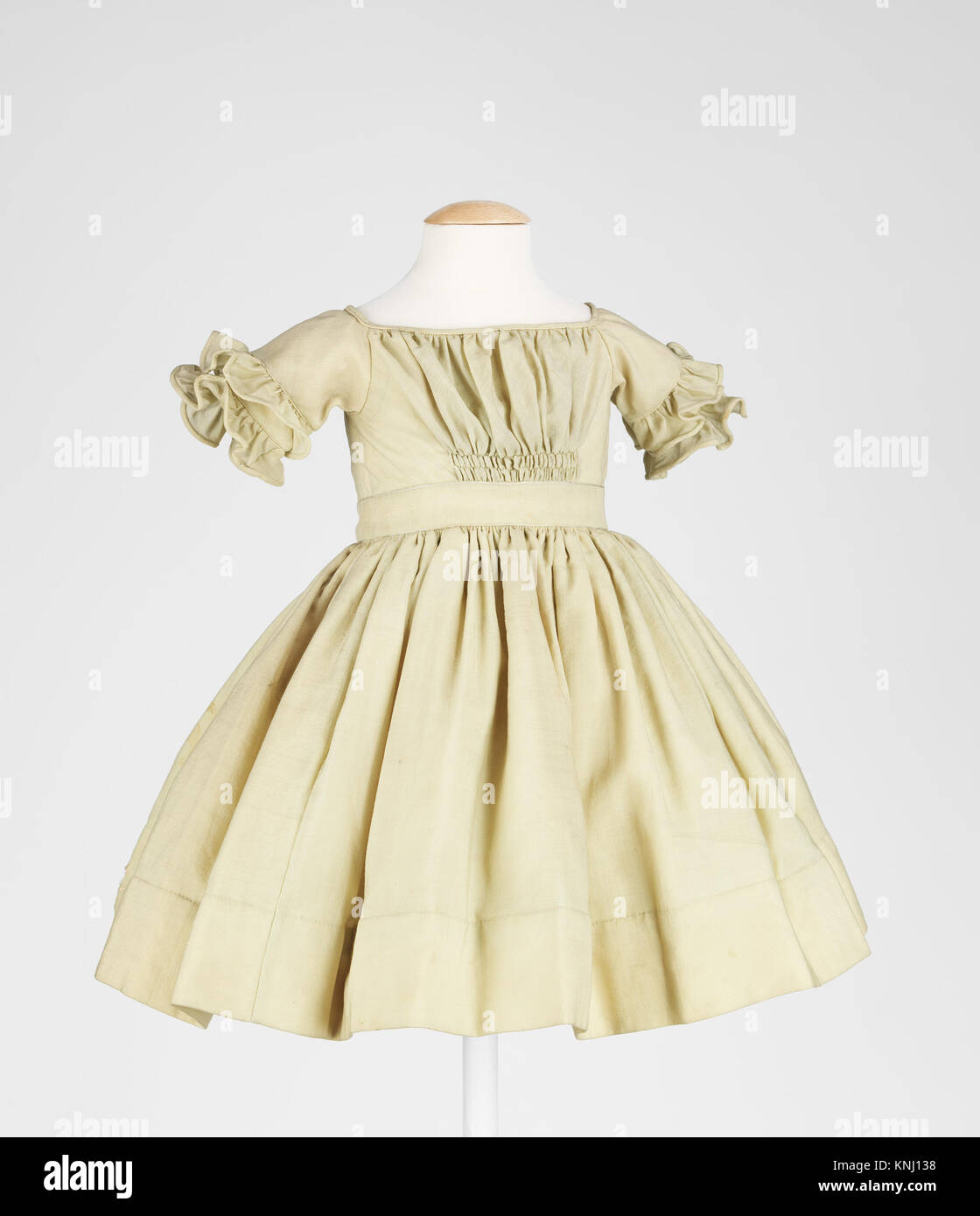 This historical dress represents the fashion and textile design of its ...