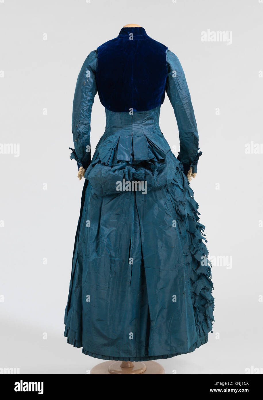 This dress, part of the MET collection, reflects the fashion and ...