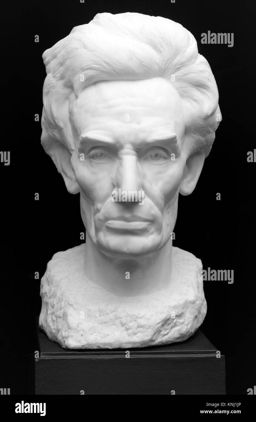 A portrait of Abraham Lincoln, the 16th President of the United States ...