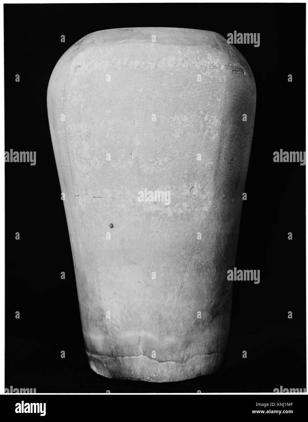 A canopic jar with lid from ancient Egypt, used to store organs during ...